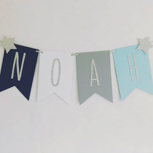 Personalised Custom Bunting Personalized Name Bunting Birthday Bunting ...
