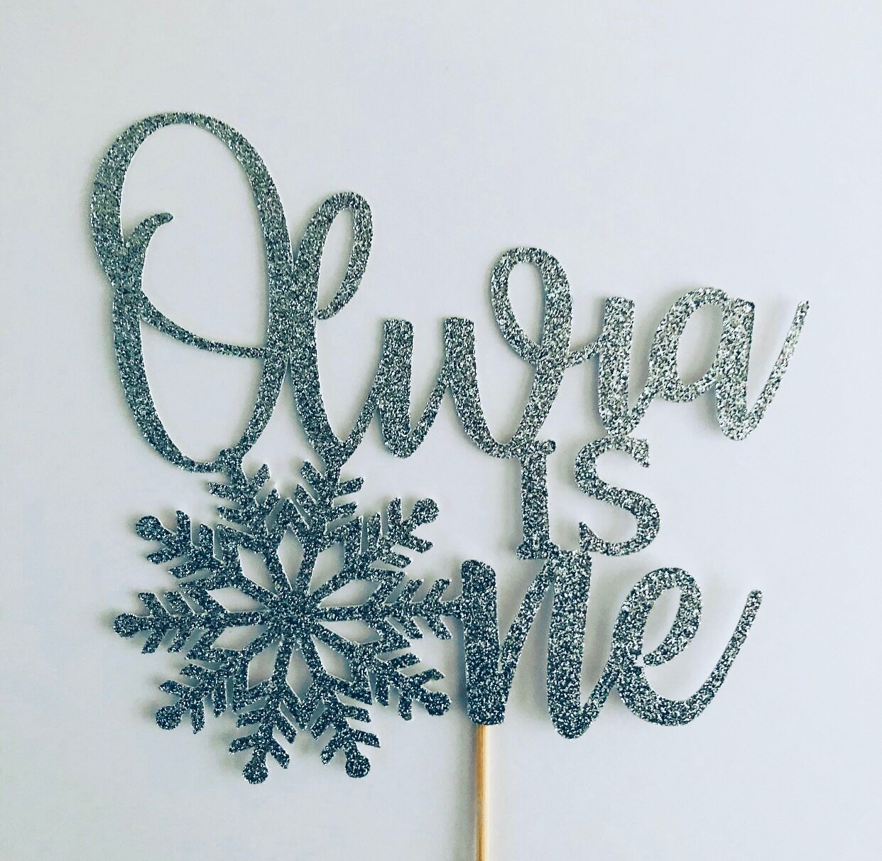 Custom Handmade Personalised One Cake Topper Personalized | Etsy UK