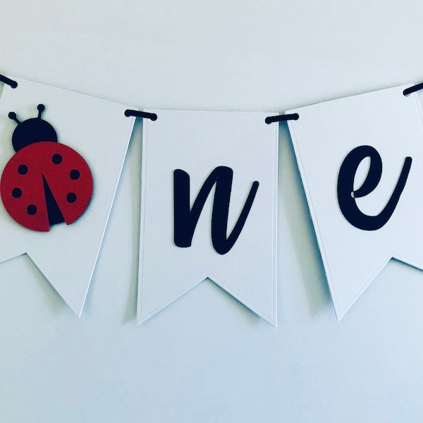 Ladybug Banner - Etsy