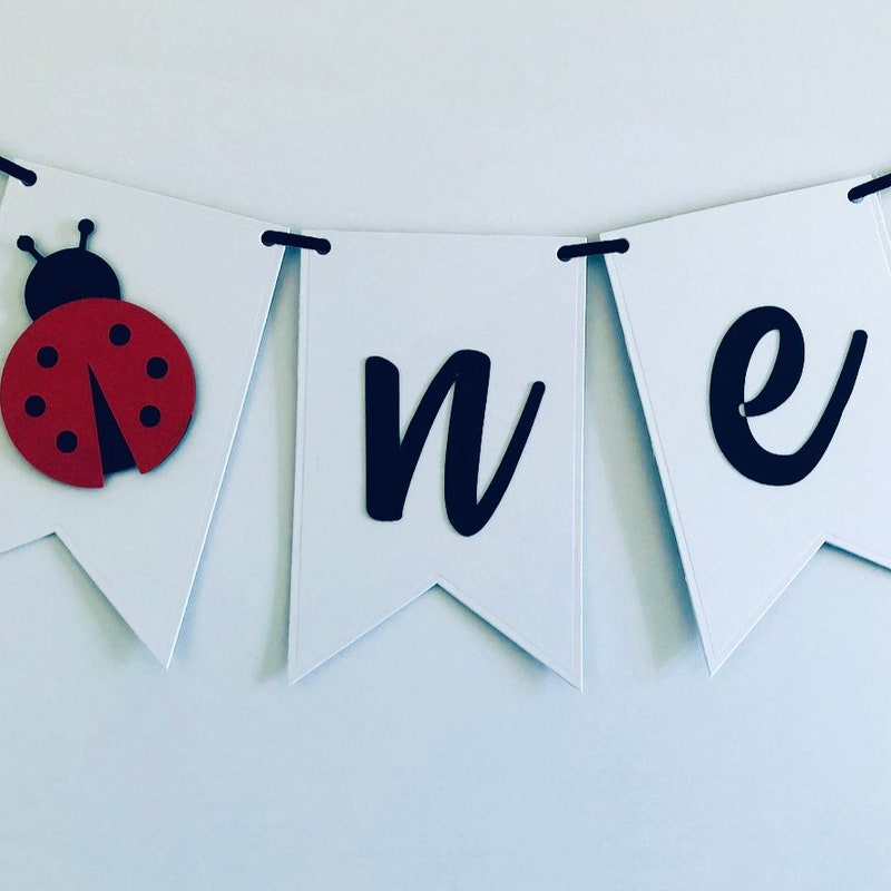 Ladybug Banner - Etsy