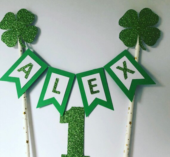 Custom Shamrock Cake Topper Personalised Shamrock Cake - Etsy