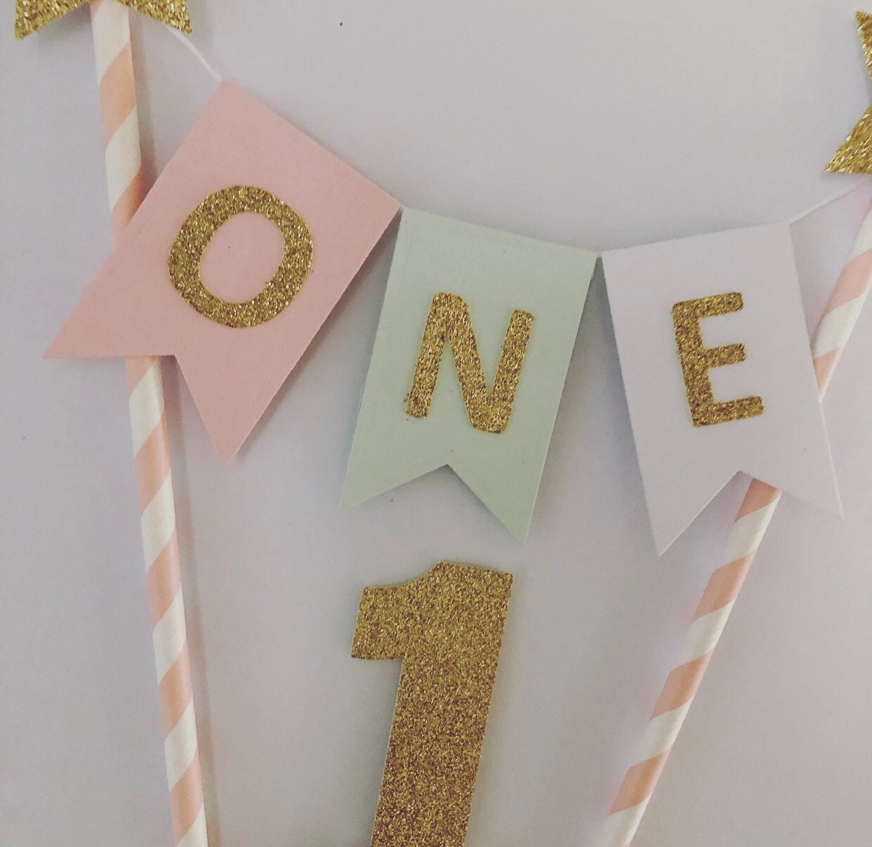 One Cake Topper Smash Cake Topper 1st Birthday Cake Topper - Etsy