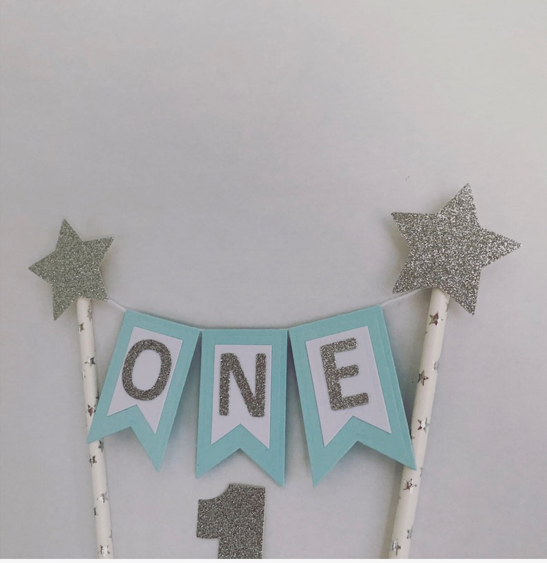 First Birthday Cake Topper.1st Birthday Cake Bunting Boys Cake Smash ...