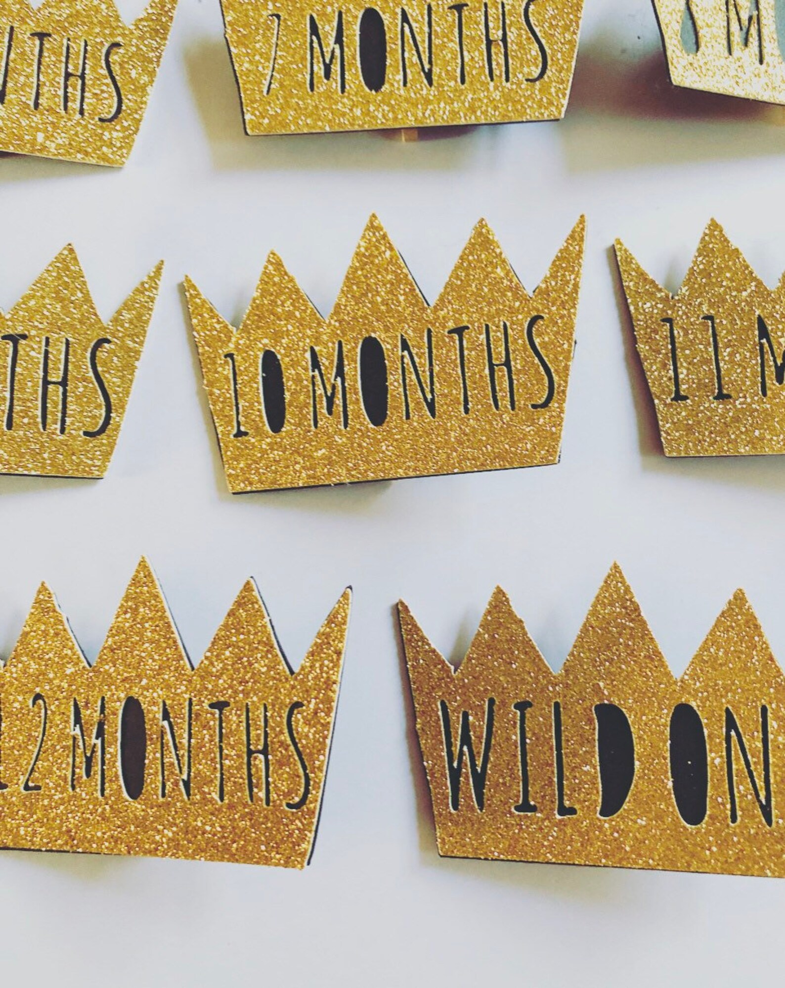 Wild One Monthly Banner 1st Birthday Monthly Banner Wild One Banner ...