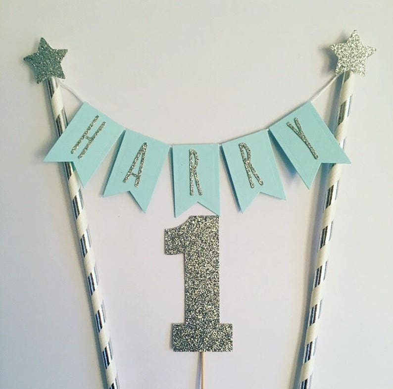 Custom Boys Birthday Cake Topper Boys Personalised Cake | Etsy