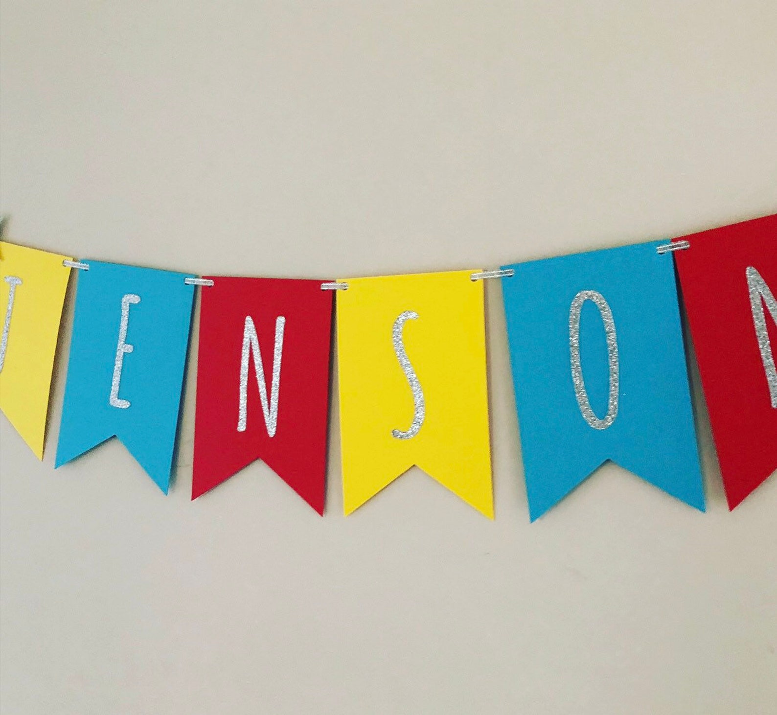 Custom Personalised Personalized Bunting, Any Name Any Number, Circus ...
