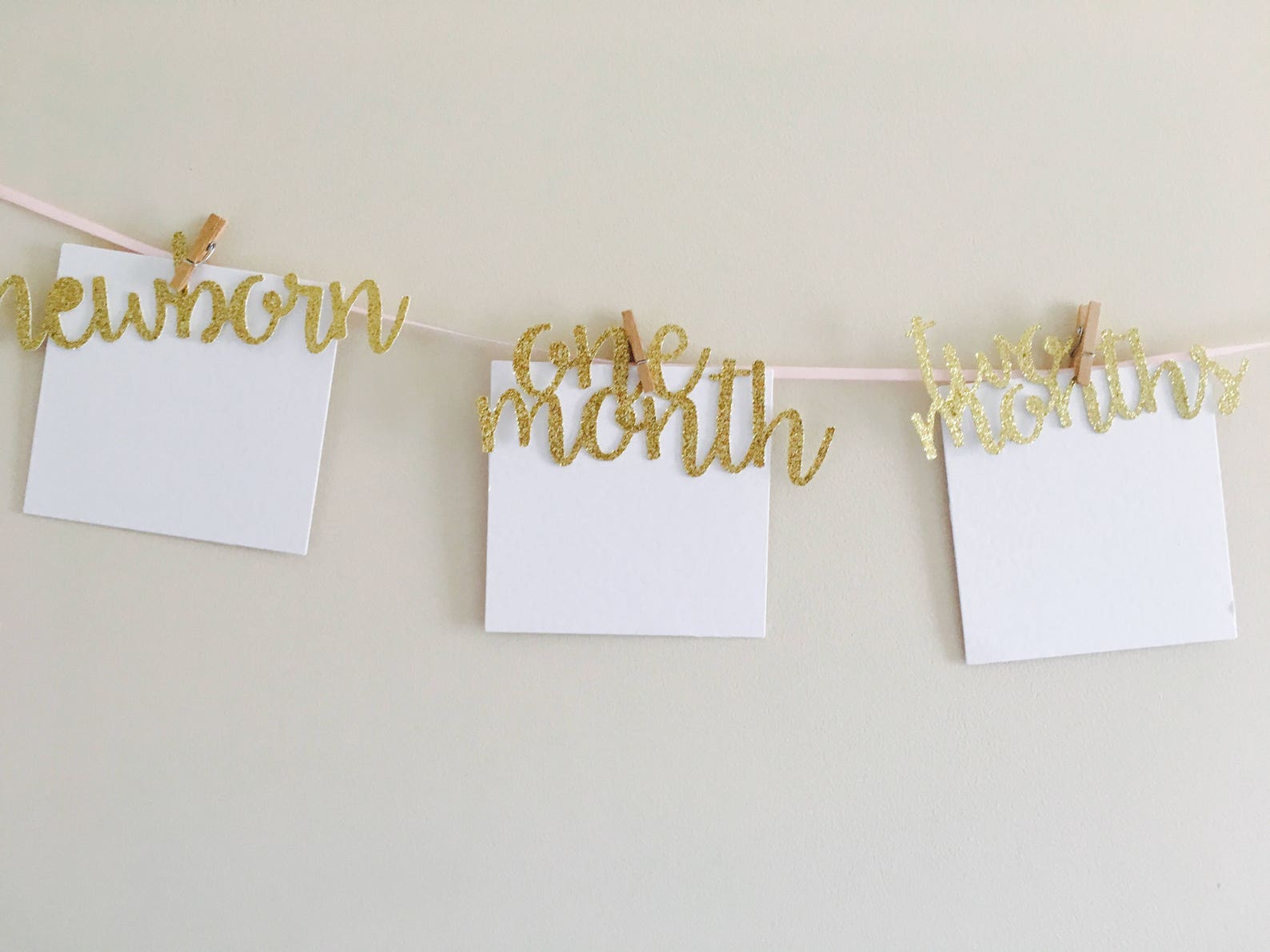 12 Month Photo Banner Monthly Banner Milestone Banner 1st - Etsy