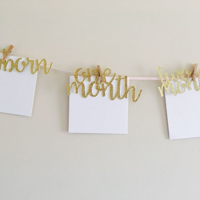 Monthly Photo Banner - Etsy