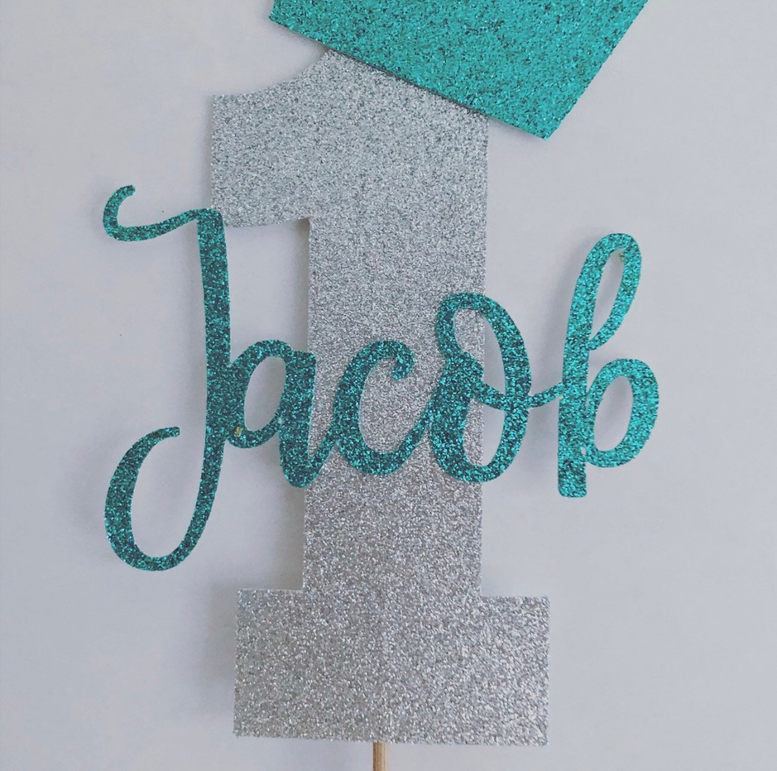 Custom Personalised Number One Cake Topper 1st Birthday - Etsy