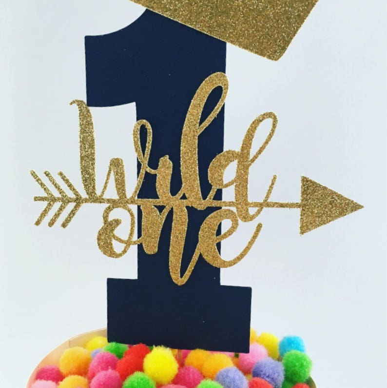 Wild One Cake Topper Wild One Birthday Party Decorations 1st - Etsy UK