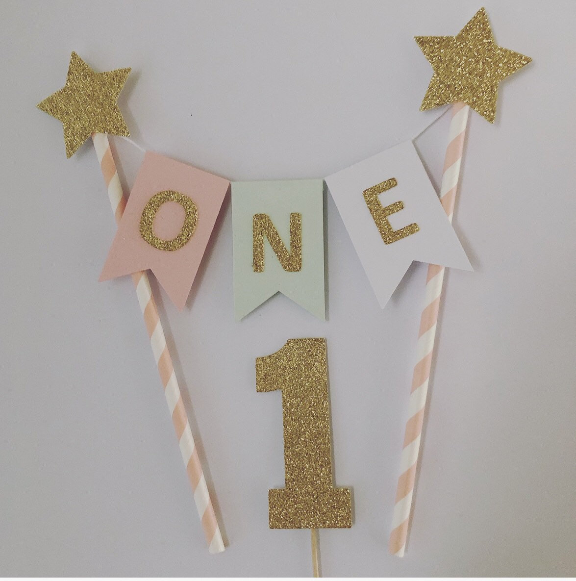 One Cake Topper Smash Cake Topper 1st Birthday Cake Topper - Etsy