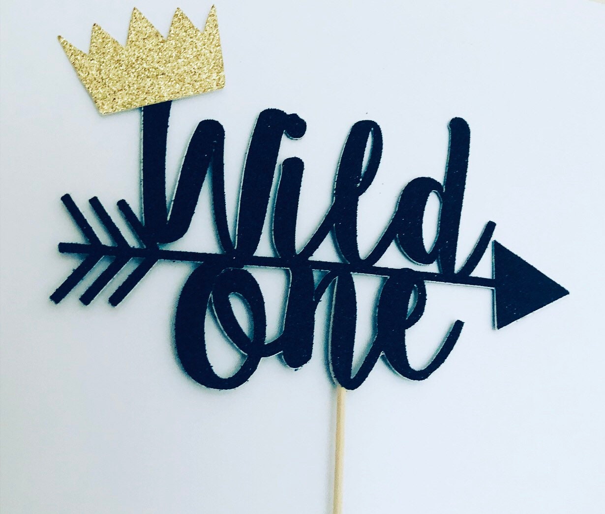 Wild One Cake Topper, Where the Wild Things Are Topper, First Birthday ...