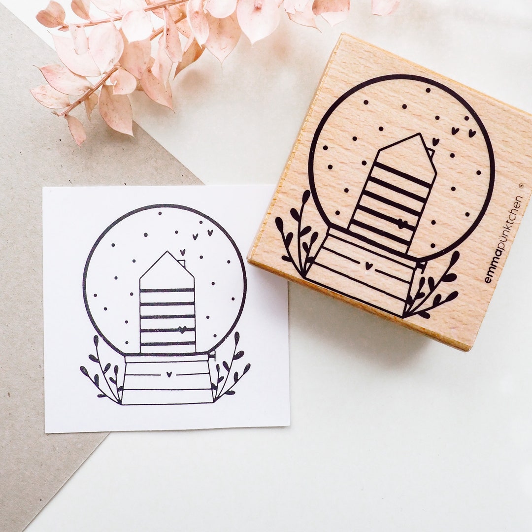 Emmapünktchen ® STAMP Snow Globe at Home - Etsy