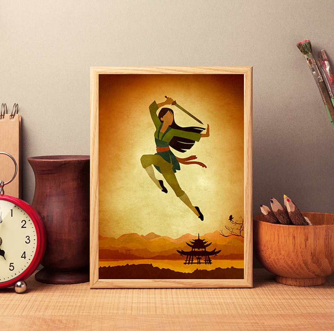Mulan Minimalist Poster