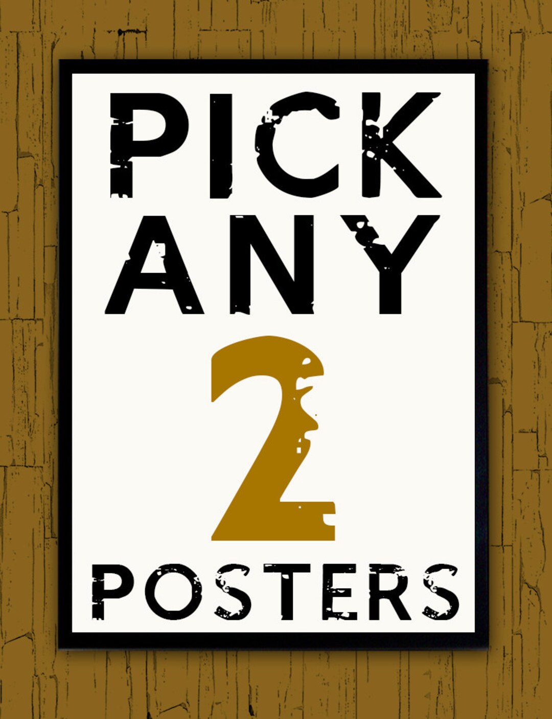 PICK ANY -2- Minimalist Movie Poster - Etsy