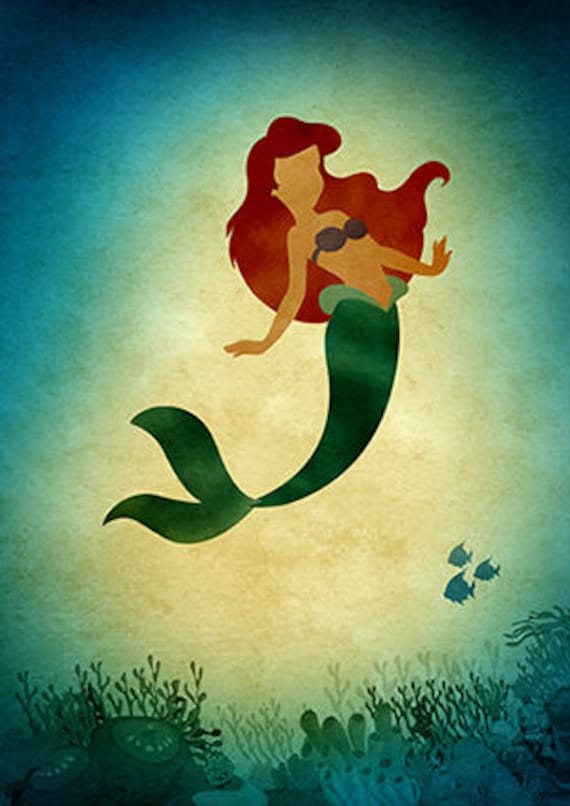 Minimalist Disney Princess Posters