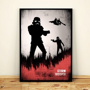 Star Wars Dark Side Poster Set / Darth Vader, Kylo Ren, Darth Sidious ...