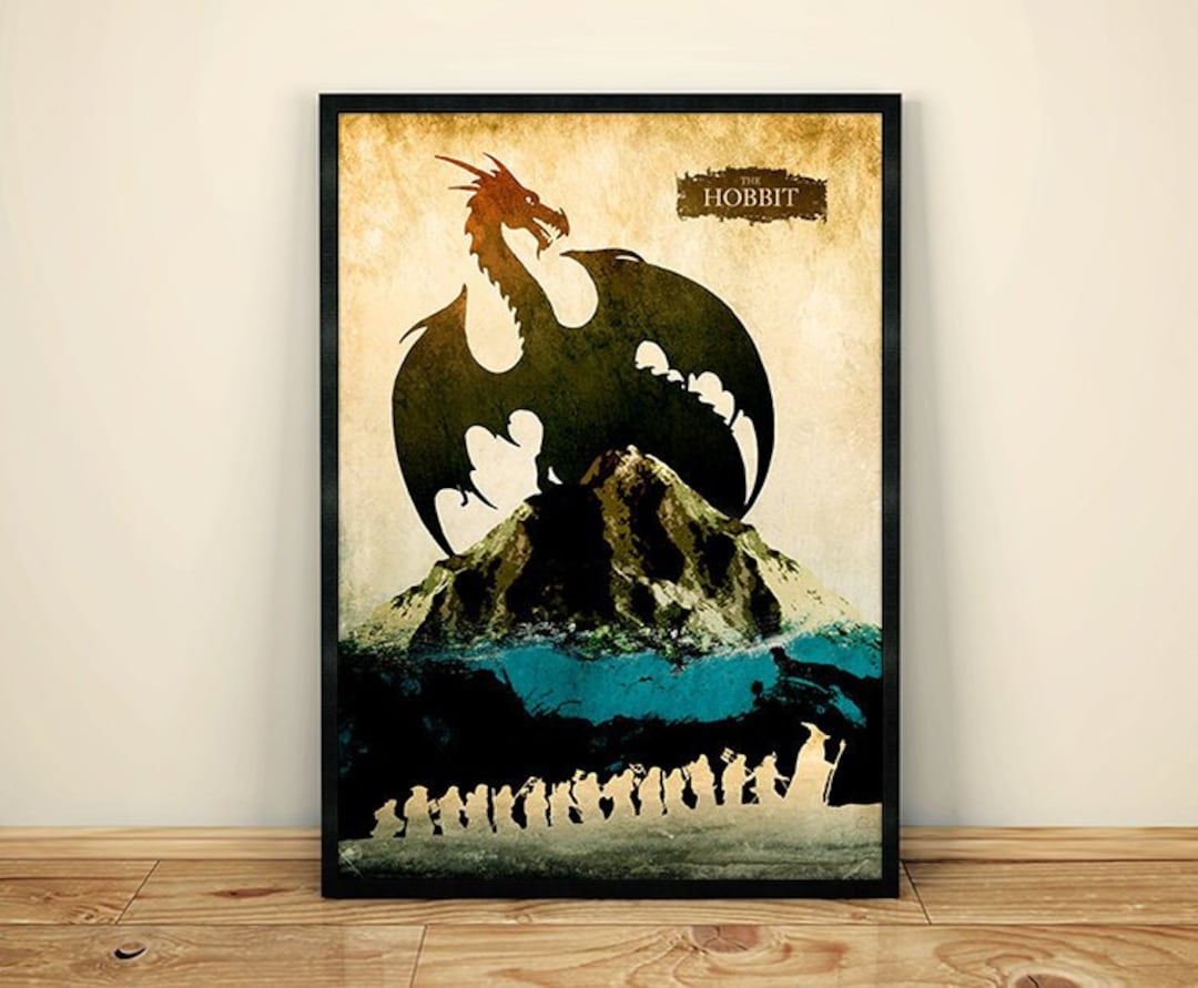 The Hobbit Minimalist Movie Poster - Etsy