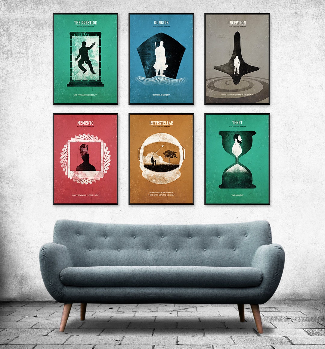 The Prestige, Interstellar, Inception, Memento, Dunkirk, Tenet ...