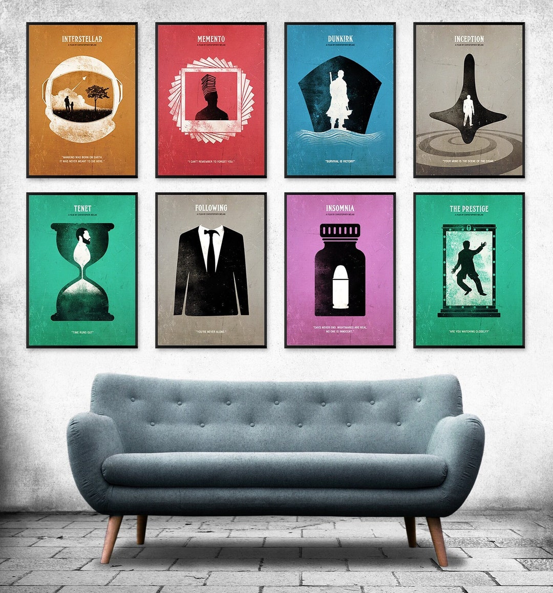 The Prestige, Interstellar, Inception, Memento, Dunkirk, Tenet ...