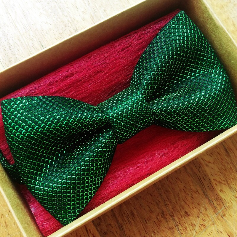 Emerald Green Tie - Etsy