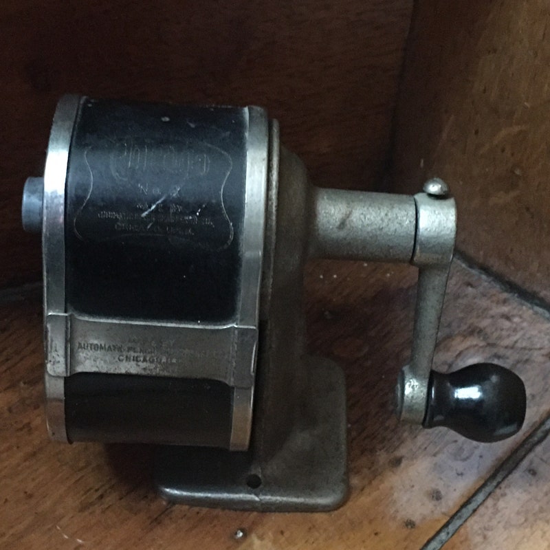 Old Pencil Sharpener - Etsy