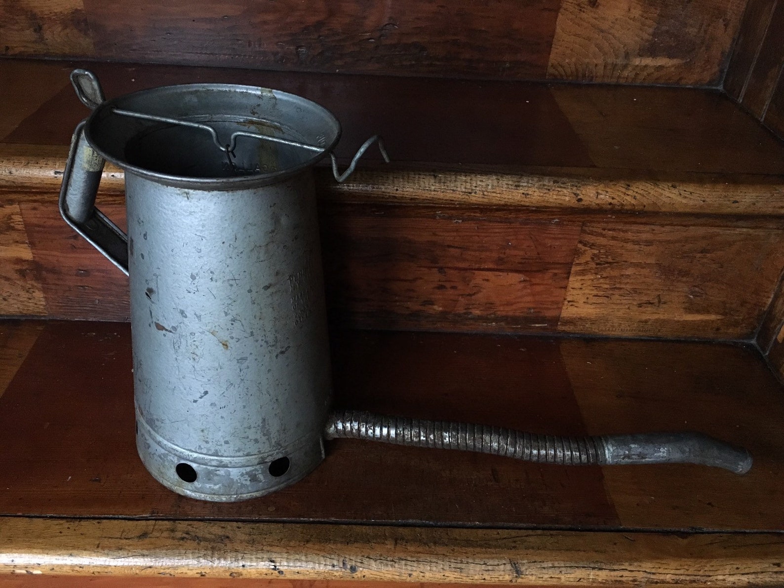 VINTAGE Collectible Old Huffman Metal OIL CAN 1 Gallon | Etsy
