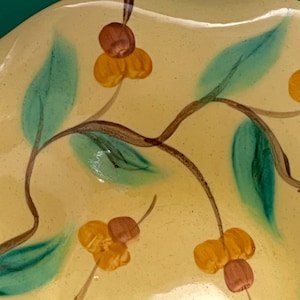 Vintage GAIL PITTMAN Designs Pottery SIENA Pattern Hand Painted Signed ...