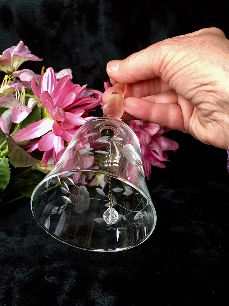 Princess House Crystal Bell Princess House Heritage Bell - Etsy