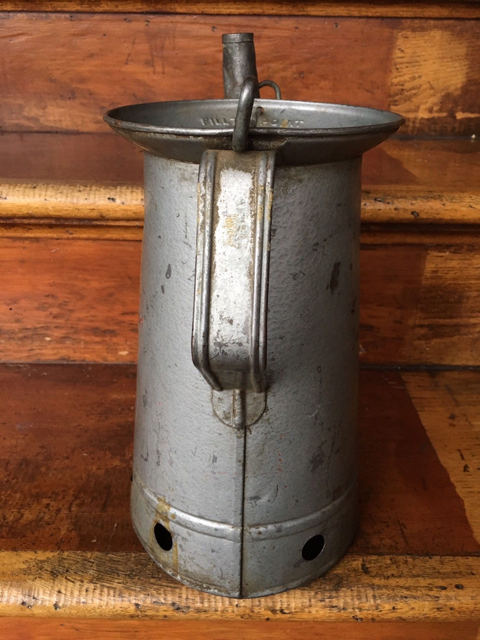 VINTAGE Collectible Old Huffman Metal OIL CAN 1 Gallon | Etsy