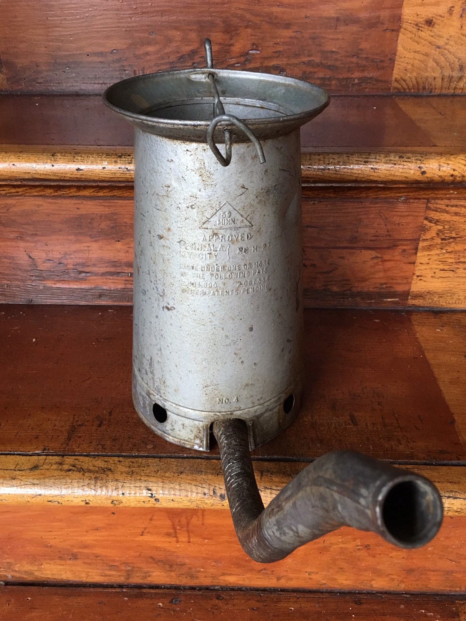 VINTAGE Collectible Old Huffman Metal OIL CAN 1 Gallon | Etsy