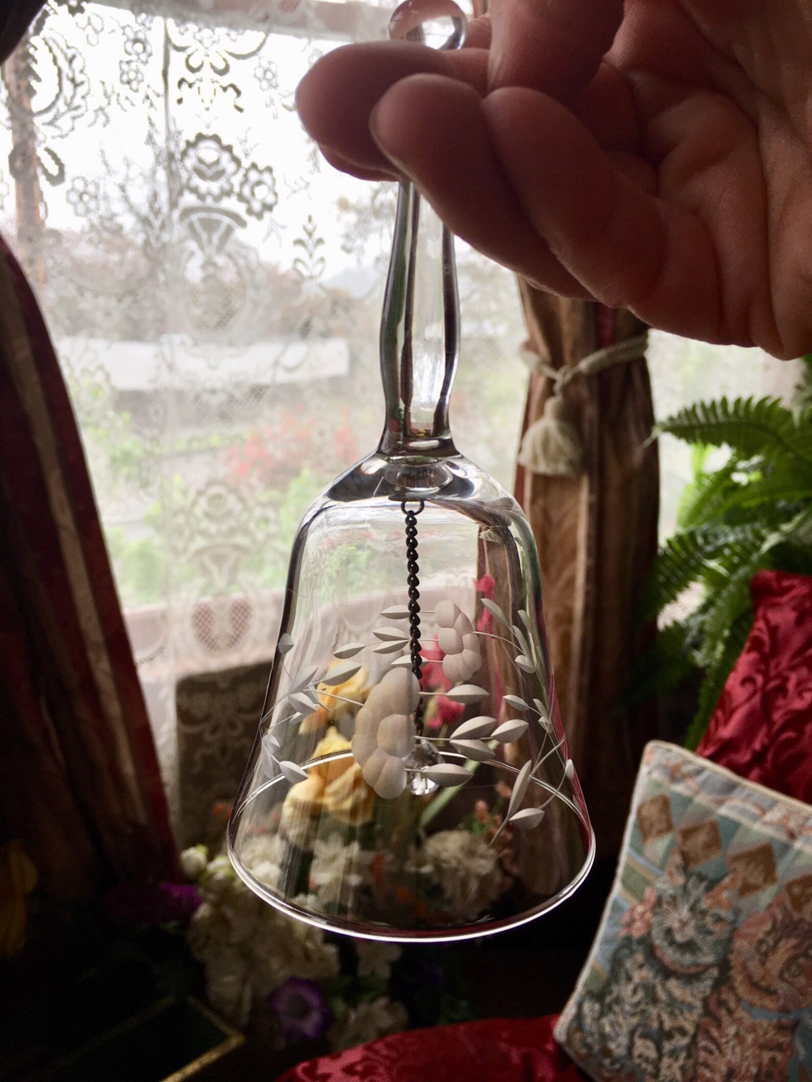 Princess House Crystal Bell Princess House Heritage Bell - Etsy