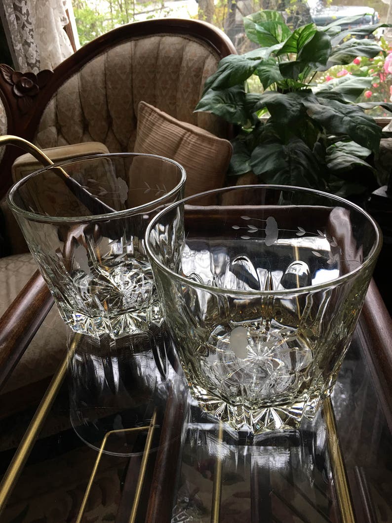 Vintage Princess House Crystal Heritage Pattern Ice Bucket | Etsy