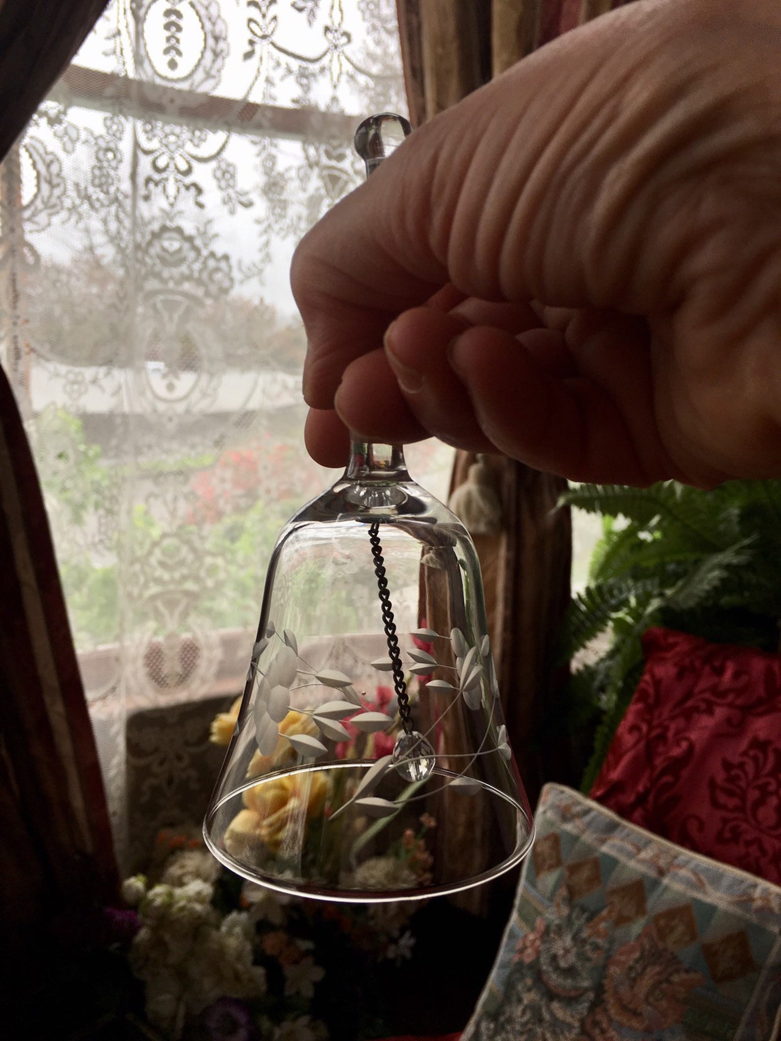 Princess House Crystal Bell Princess House Heritage Bell - Etsy