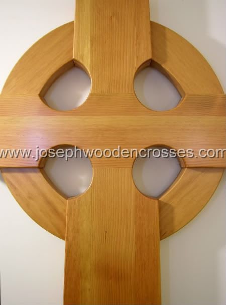 Large 6 Ft. Wooden Irish Celtic Wall Hanging Cross for Church - Etsy