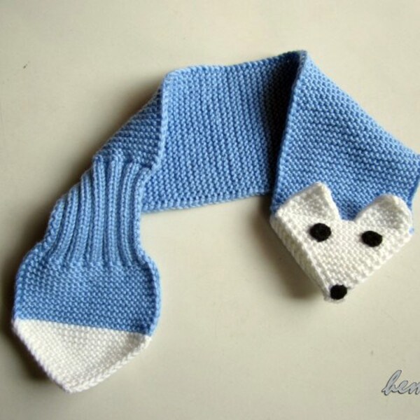 Red Fox Scarf - Etsy