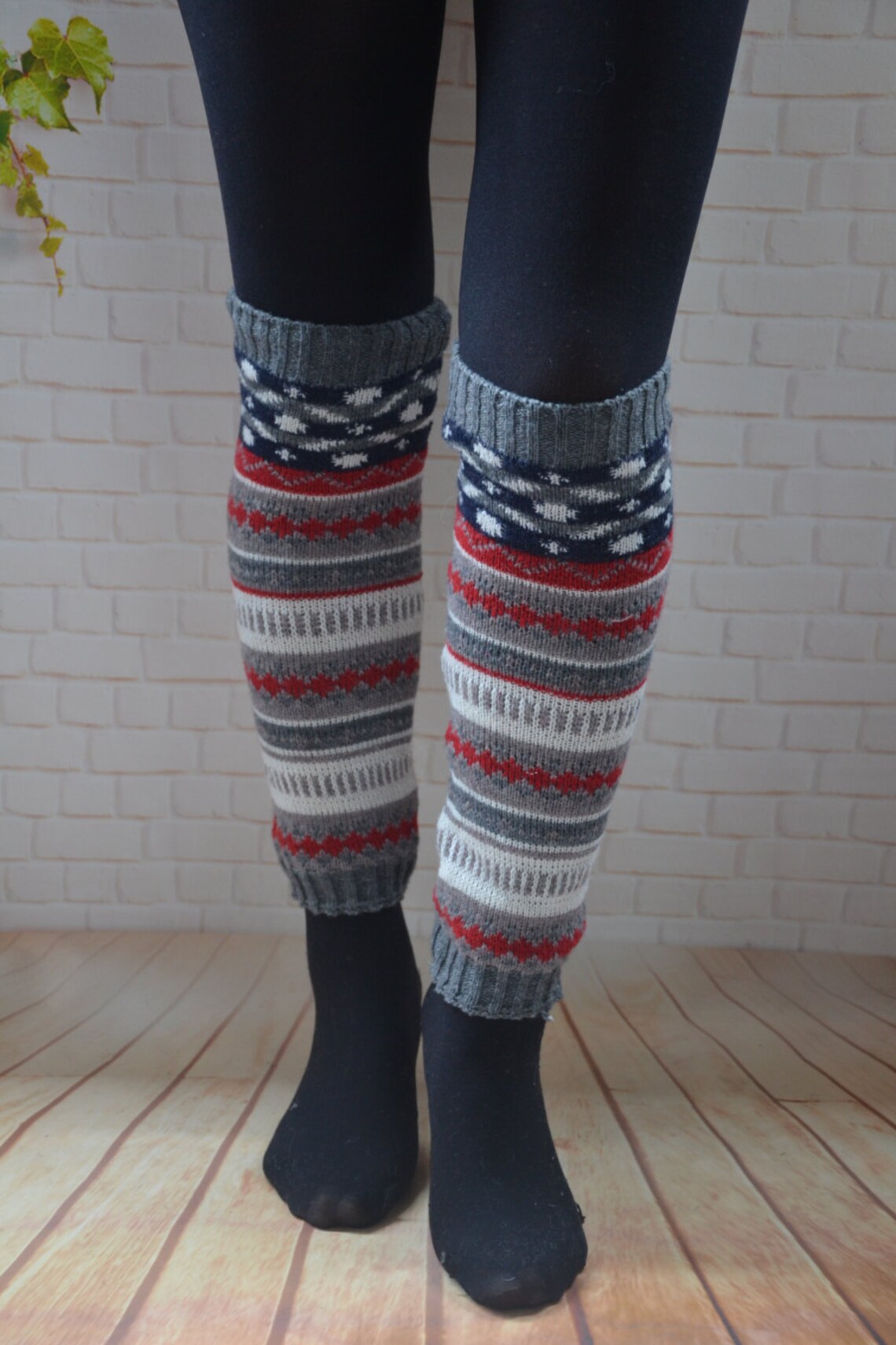 Bohemian Multicolor Socks Boho Leg Warmers bohemia Leg | Etsy