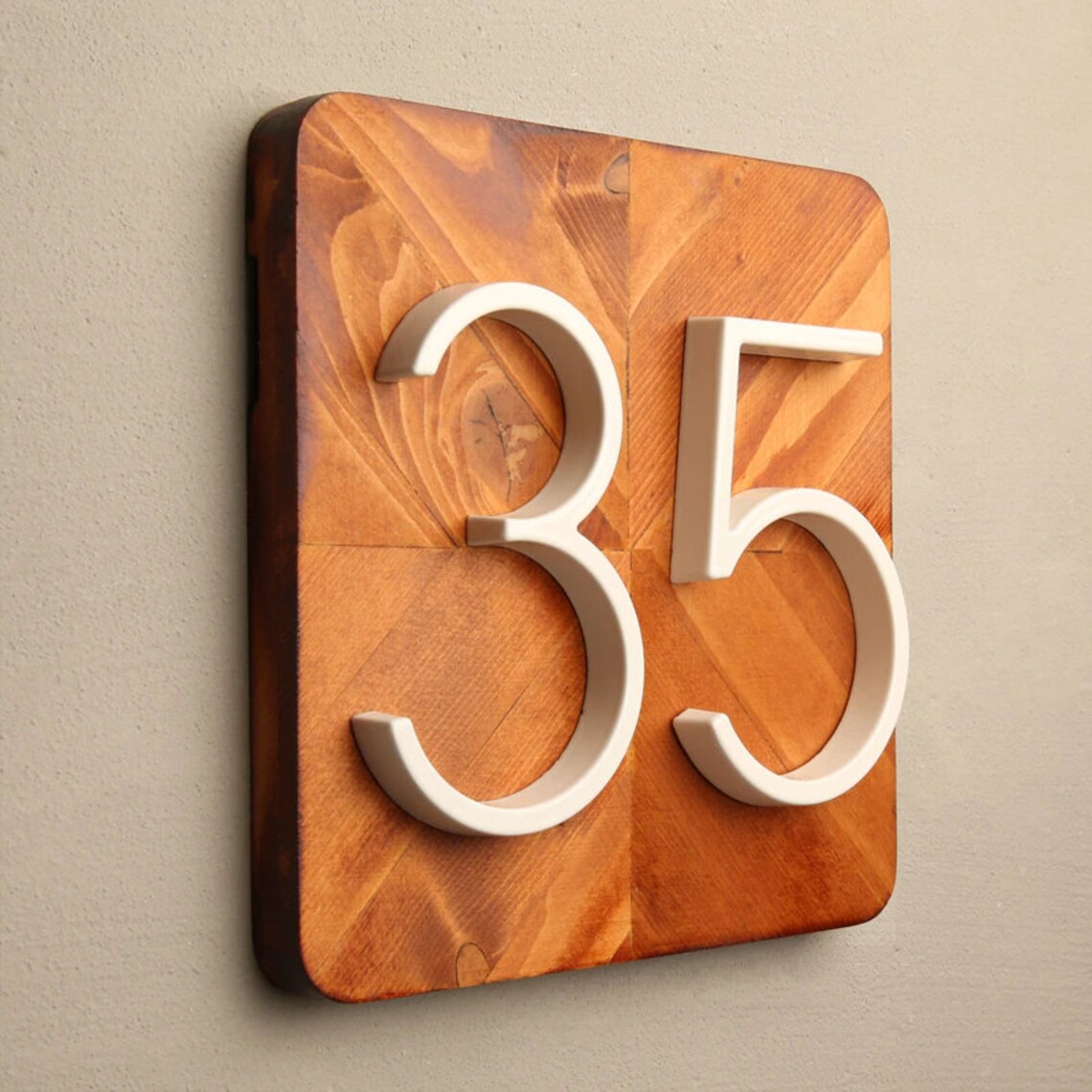 Floating House Numbers Floating Address Sign Door Numbers | Etsy