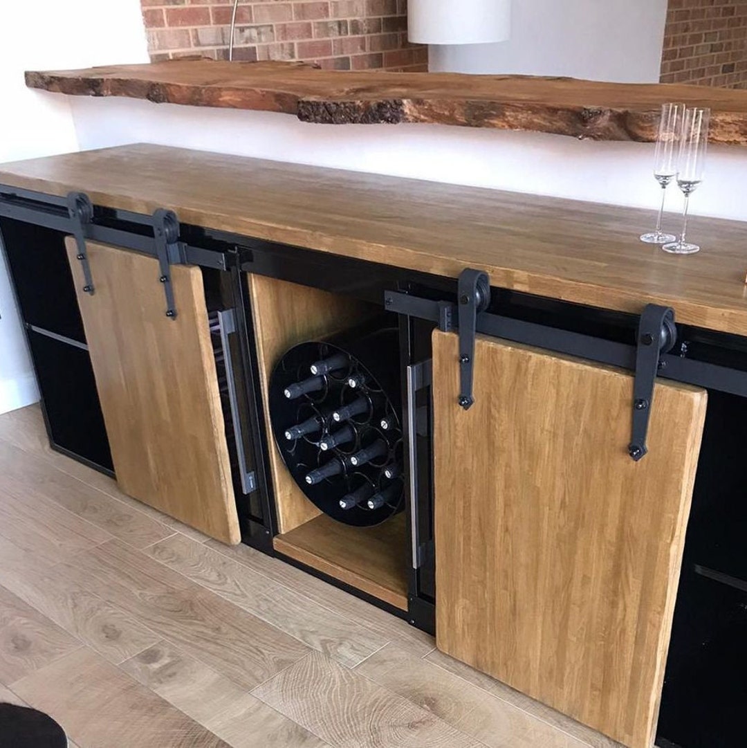 Wine Rack Beer Fridge/ Oak Beer Cupboards/ Industrial Wine Cupboards ...
