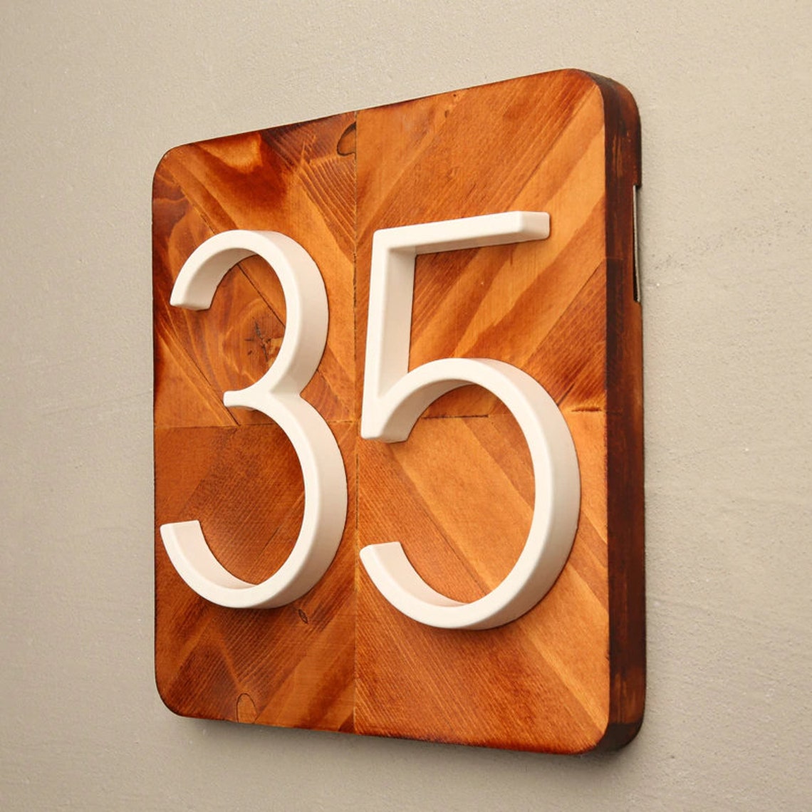 Floating House Numbers Floating Address Sign Door Numbers | Etsy