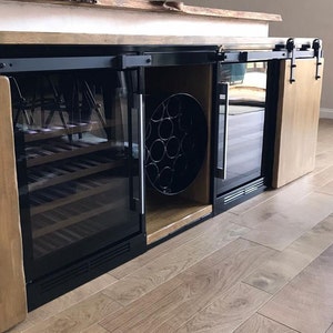 Wine Rack Beer Fridge/ Oak Beer Cupboards/ Industrial Wine Cupboards ...