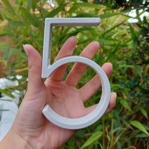 Floating House Numbers - Floating Address Sign Door Numbers Address ...