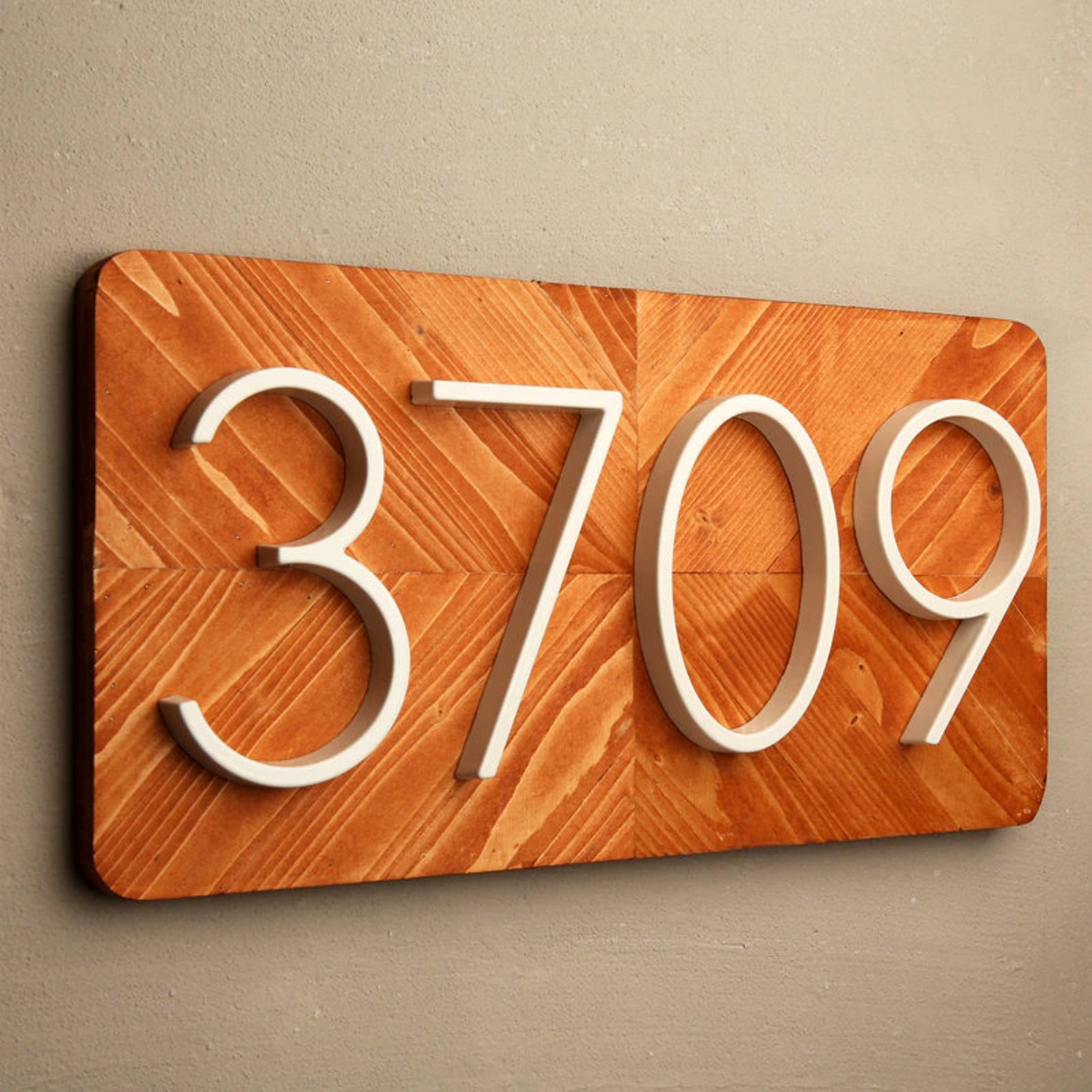 Floating House Numbers Floating Address Sign Door Numbers | Etsy