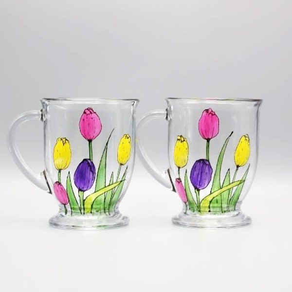 Tulip Mugs - Etsy