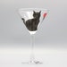 Hand Painted Cat Martini Glass Painted Cat Silhouette Martini - Etsy