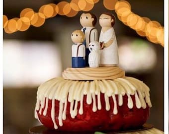 Wedding Cake Topper People | Etsy