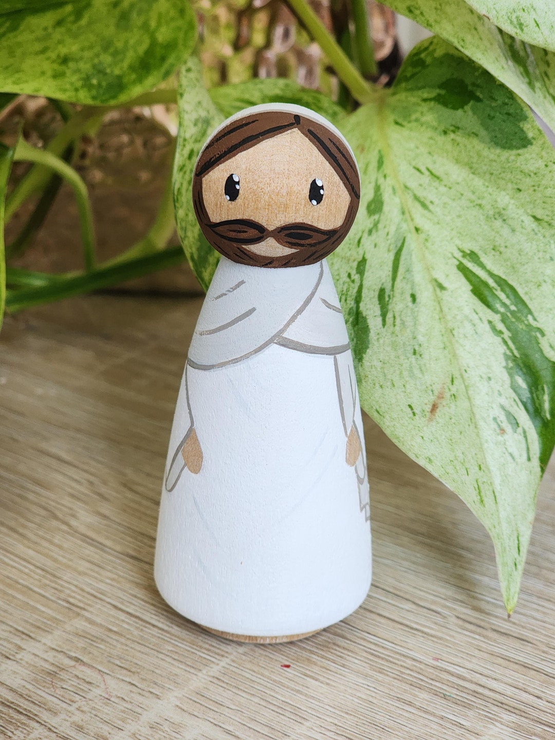 Jesus Peg Doll, Bible Doll, First Communion Gift, Christian Toy ...