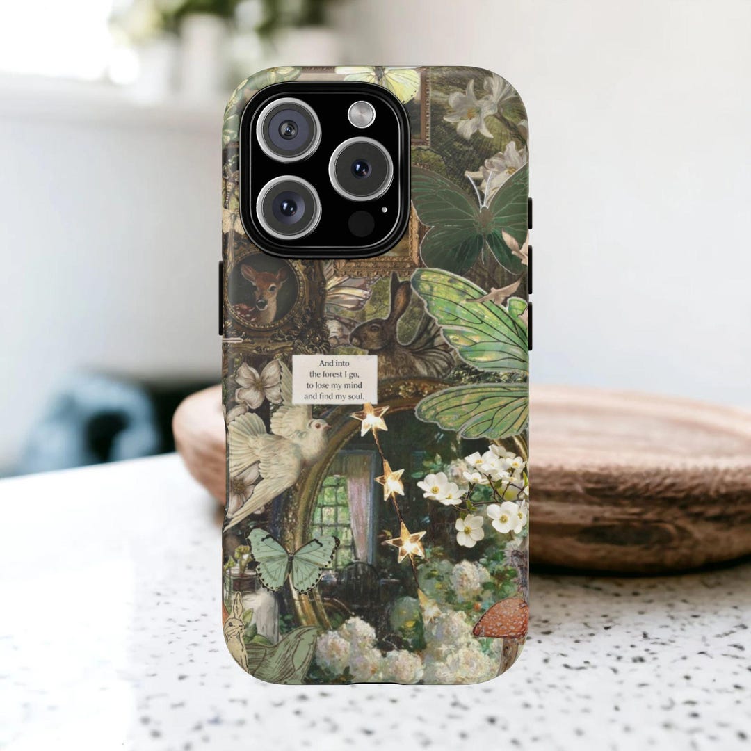 Cottagecore Phone Case, Goblincore Phone Case, Lightweight Durable ...