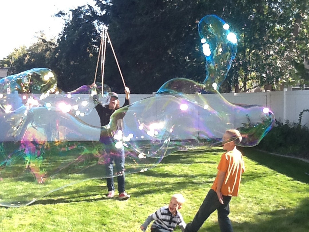 Monster Bubbles Giant Soap Bubble Kit includes 1 Wand & 1 - Etsy