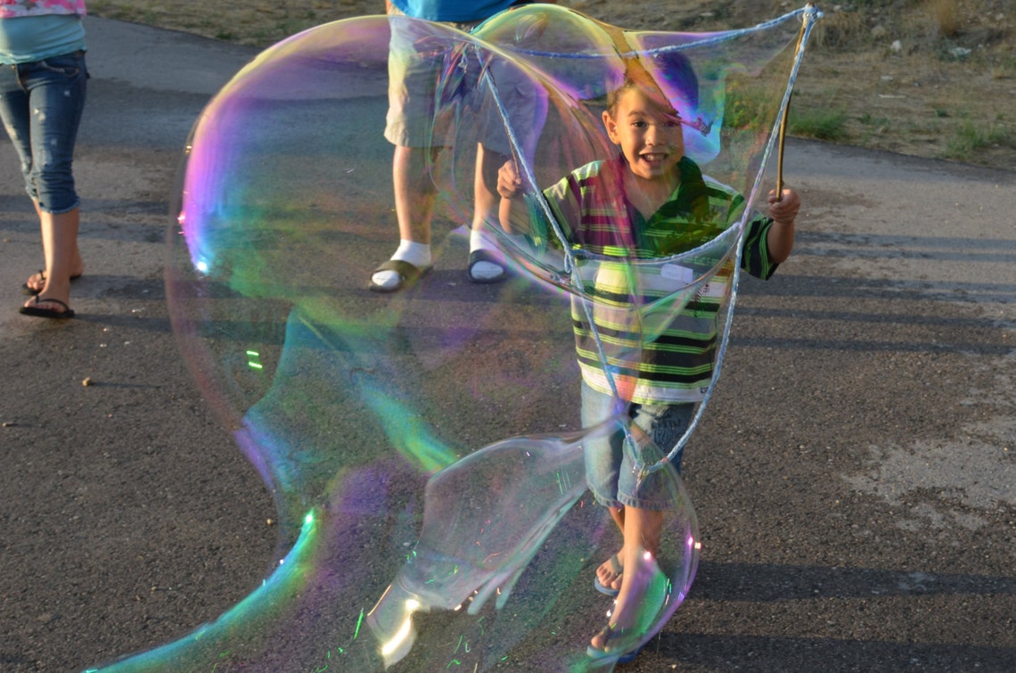 Monster Bubbles Giant Soap Bubble Kit includes 1 Wand & 1 - Etsy